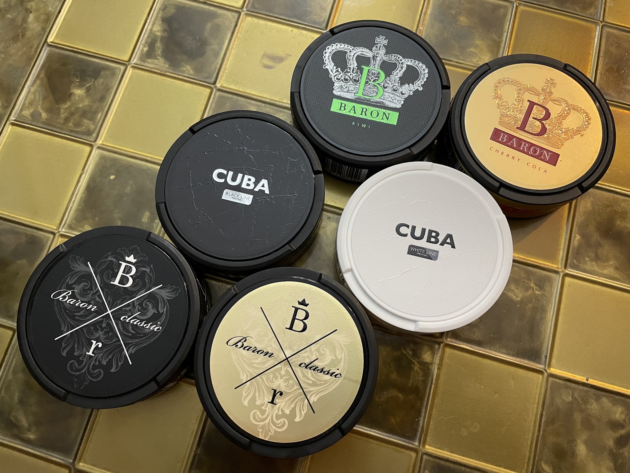 Baron & Cuba (Nicotine Pouches) - Review. 21 August 2021.