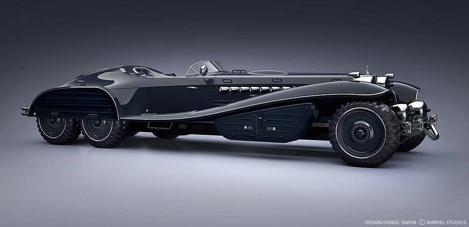 Fashion and Action: Still in Love With The Red Skull's Car (Schmidt ...