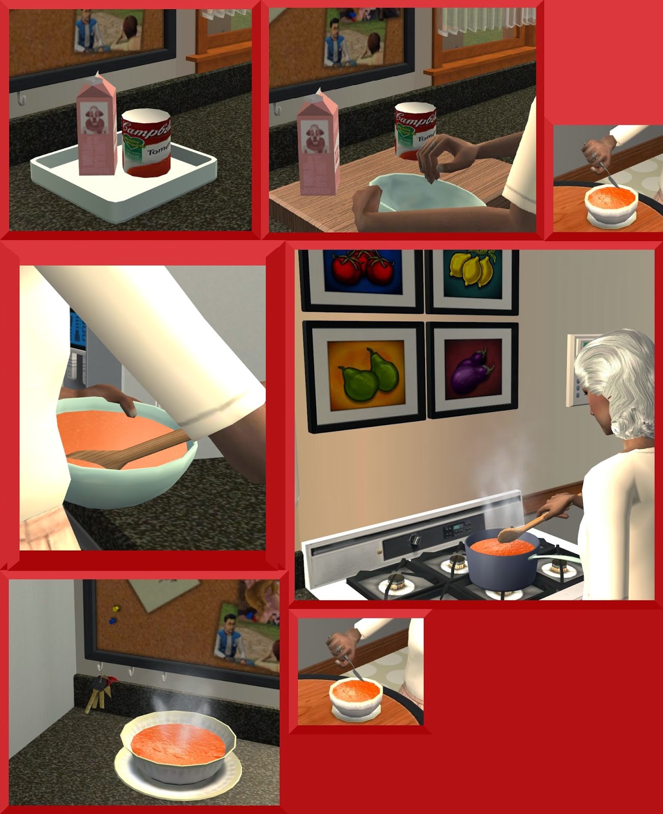 TheNinthWaveSims: The Sims 2 - Campbell's Soups
