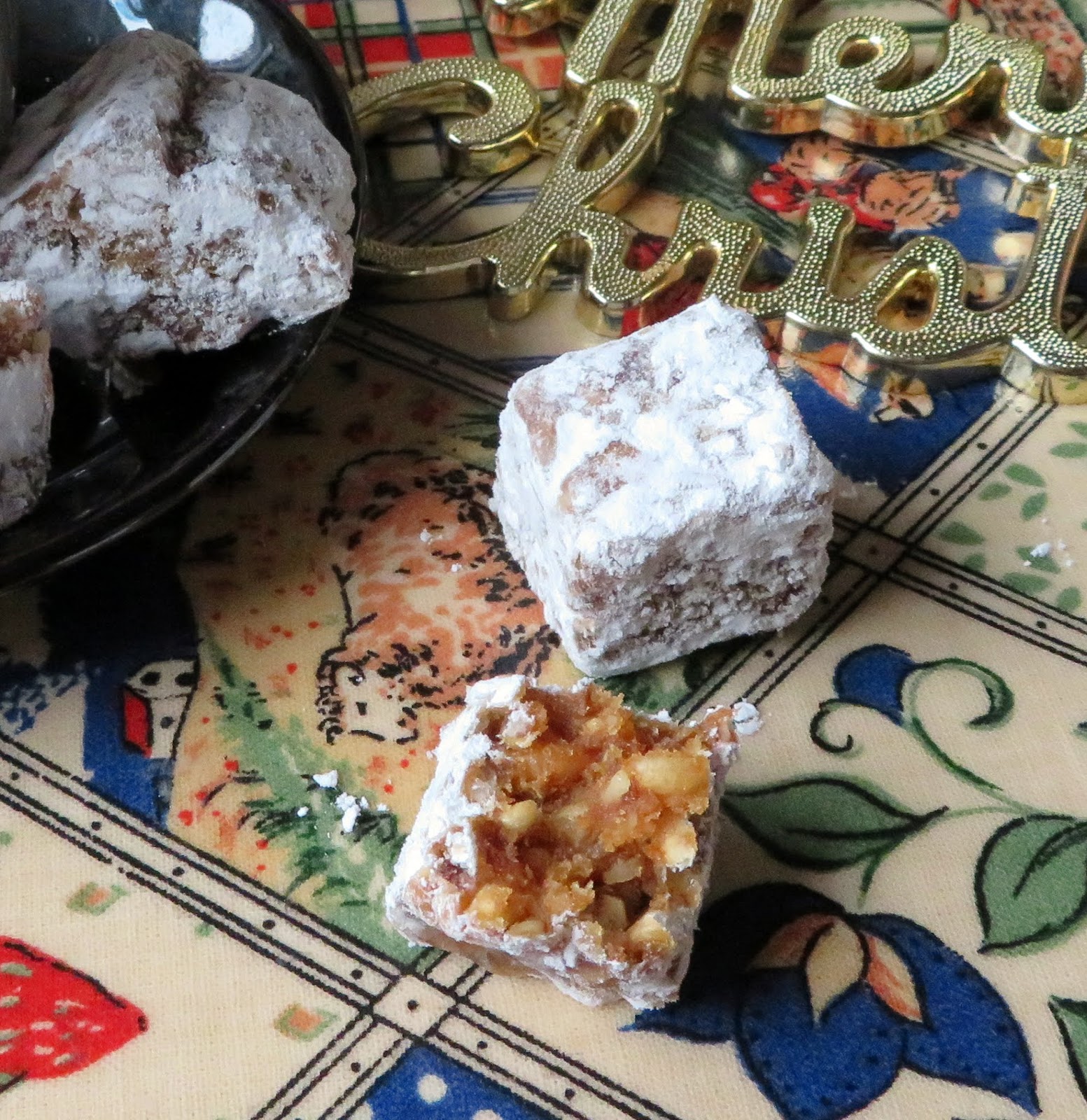 Sugared Date Squares | The English Kitchen