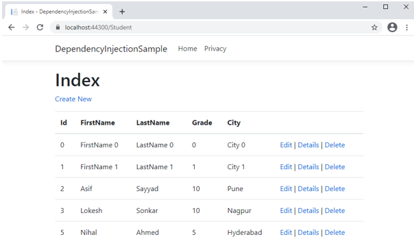 Net Blog By Asif Part 17 Dependency Injection In Aspnet Core 31