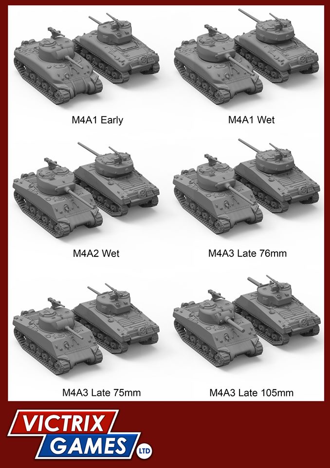 Kampfgruppe 1/144: 12mm Kits from Victrix Games