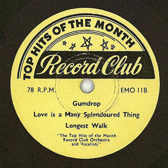 Copycat Cover Records: Top Hits of the Month - cover versions from 1955!