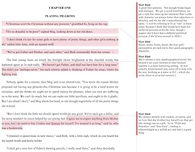 Cockeyed Caravan: The Annotation Project: Little Women