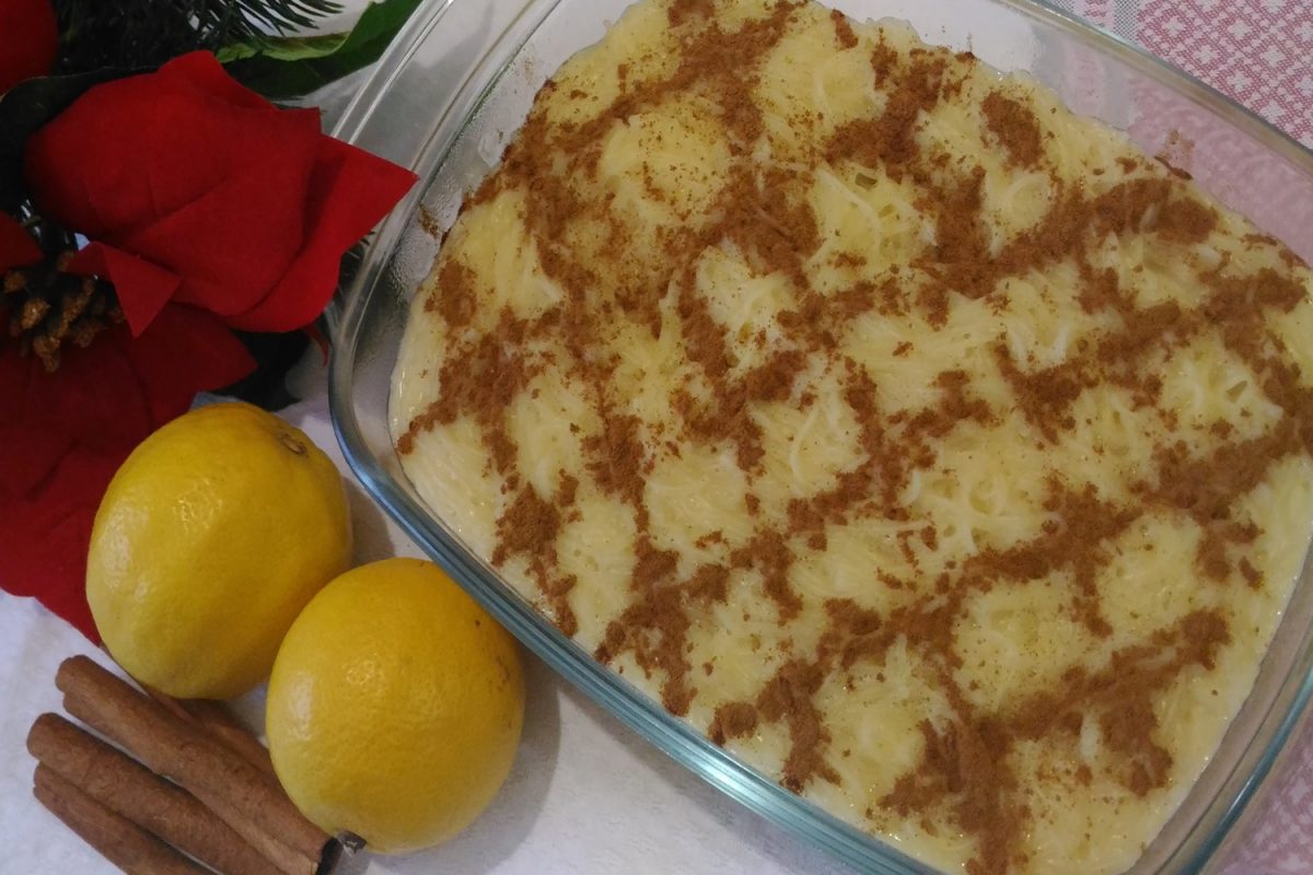 Receitas de Portugal: Aletria de Natal (sem leite)