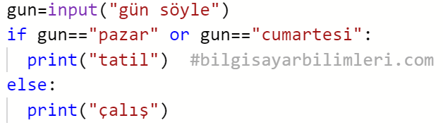 MUSTAGOR : PYTHON ÖRNEKLERİ