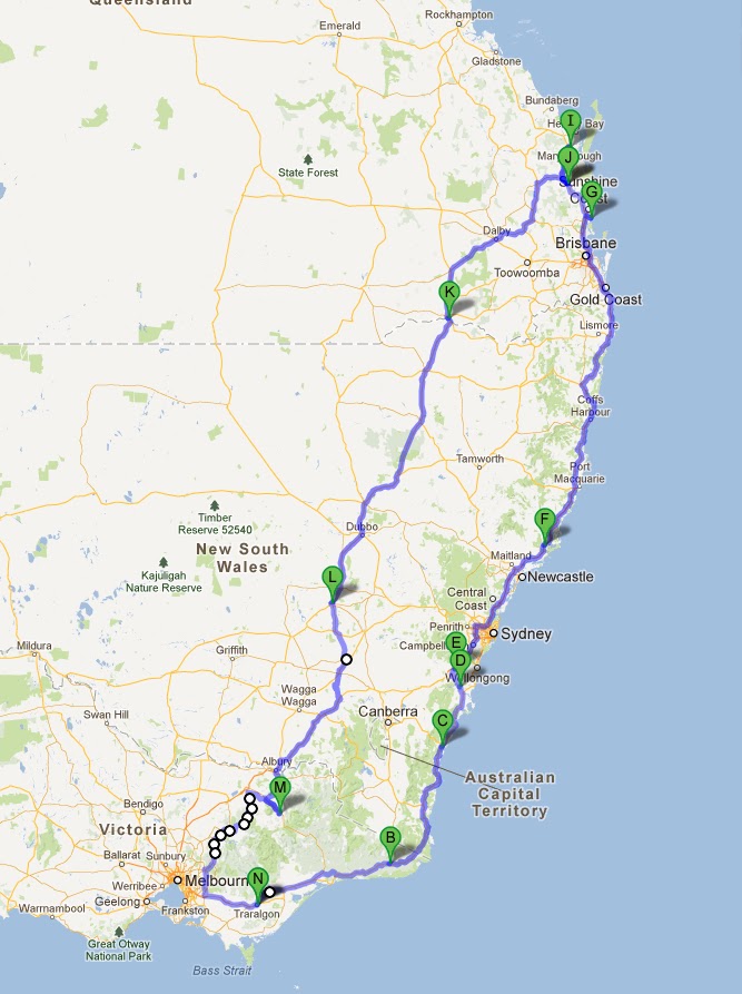 Australian Motorcycle Diaries: April 2013