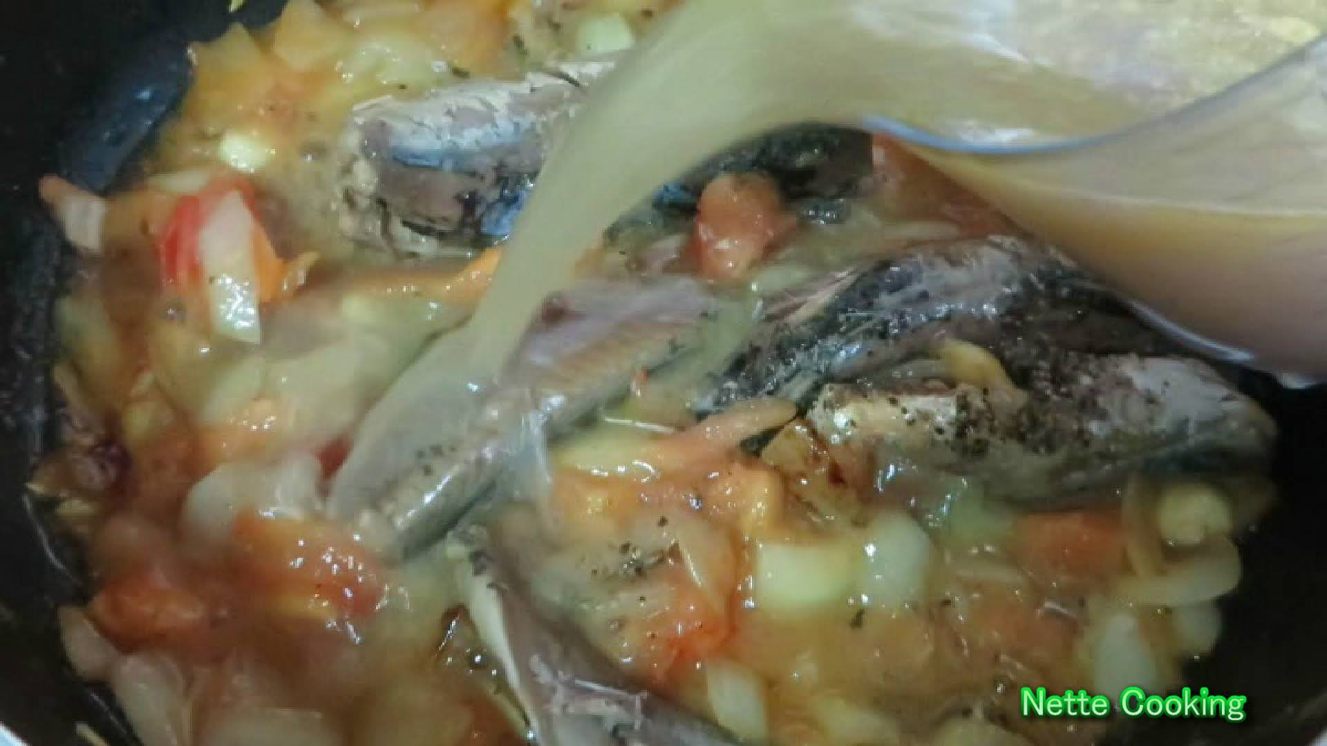 "Nette Cooking": "Sinigang na Mackerel in Can(saba fish sinigang)