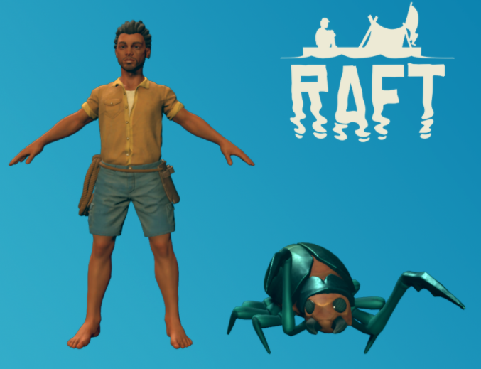 【Raft】第14アプデで登場する新しい敵についての続報|多趣味のつらつらブログ