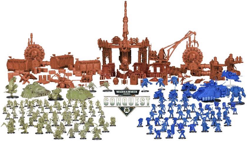 [Hachette collection] la liste complète de warhammer conquest, la ...