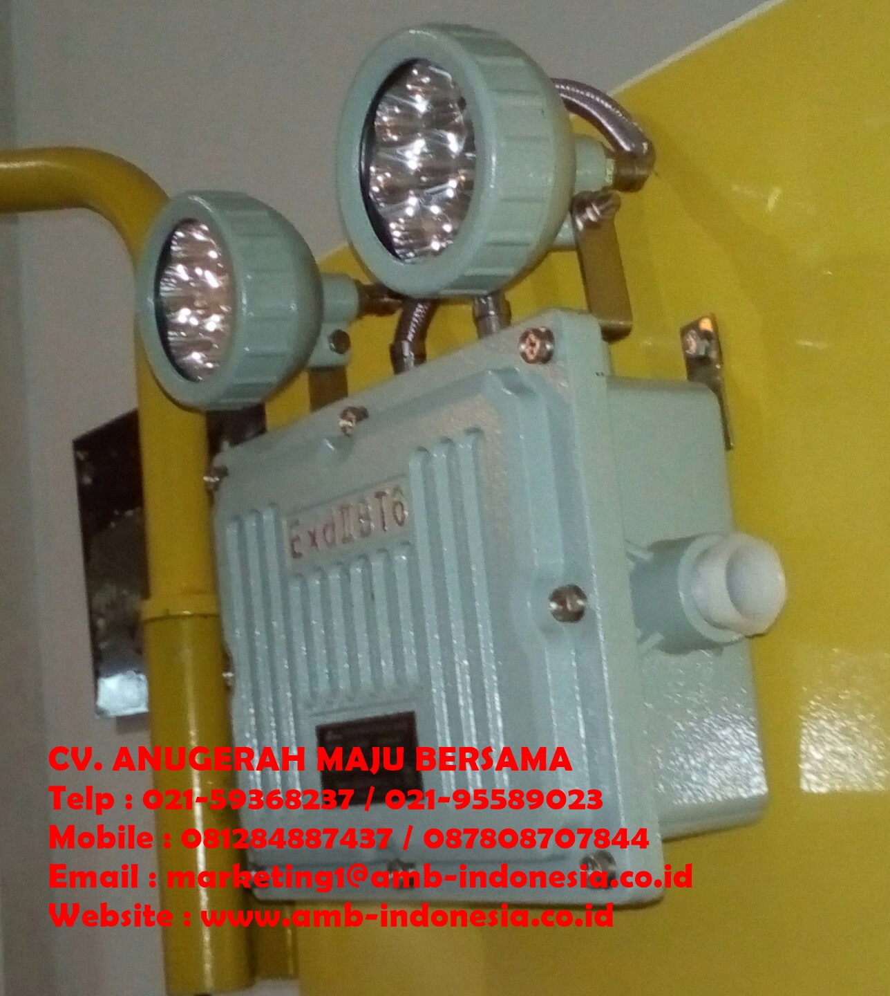 General Explosion Proof: Jual Lampu Led Emergency Mata Kucing Explosion ...