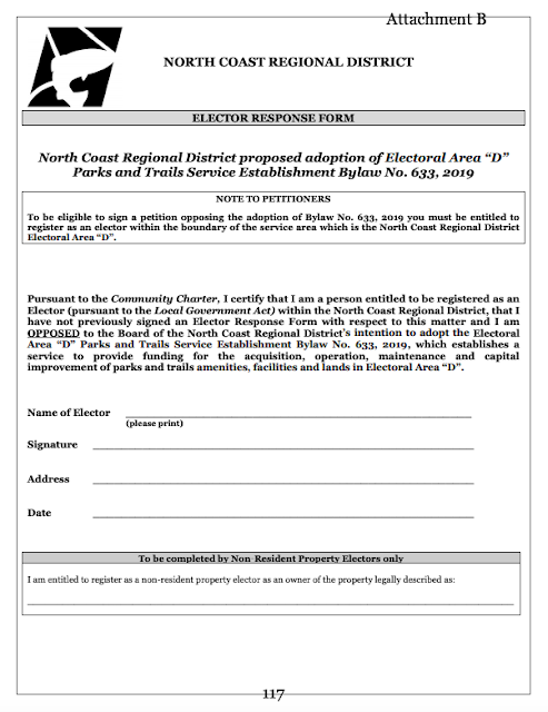 North Coast Review: North Coast Regional District to use Alternative ...