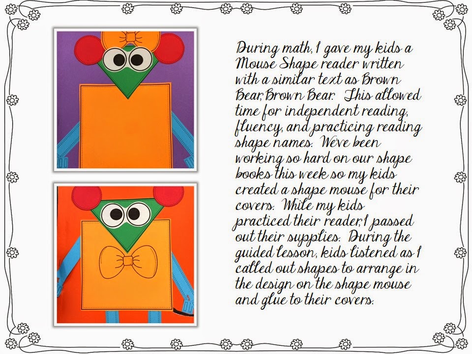 Primary Graffiti: Mouse Shapes {Shape Attribute Lessons}