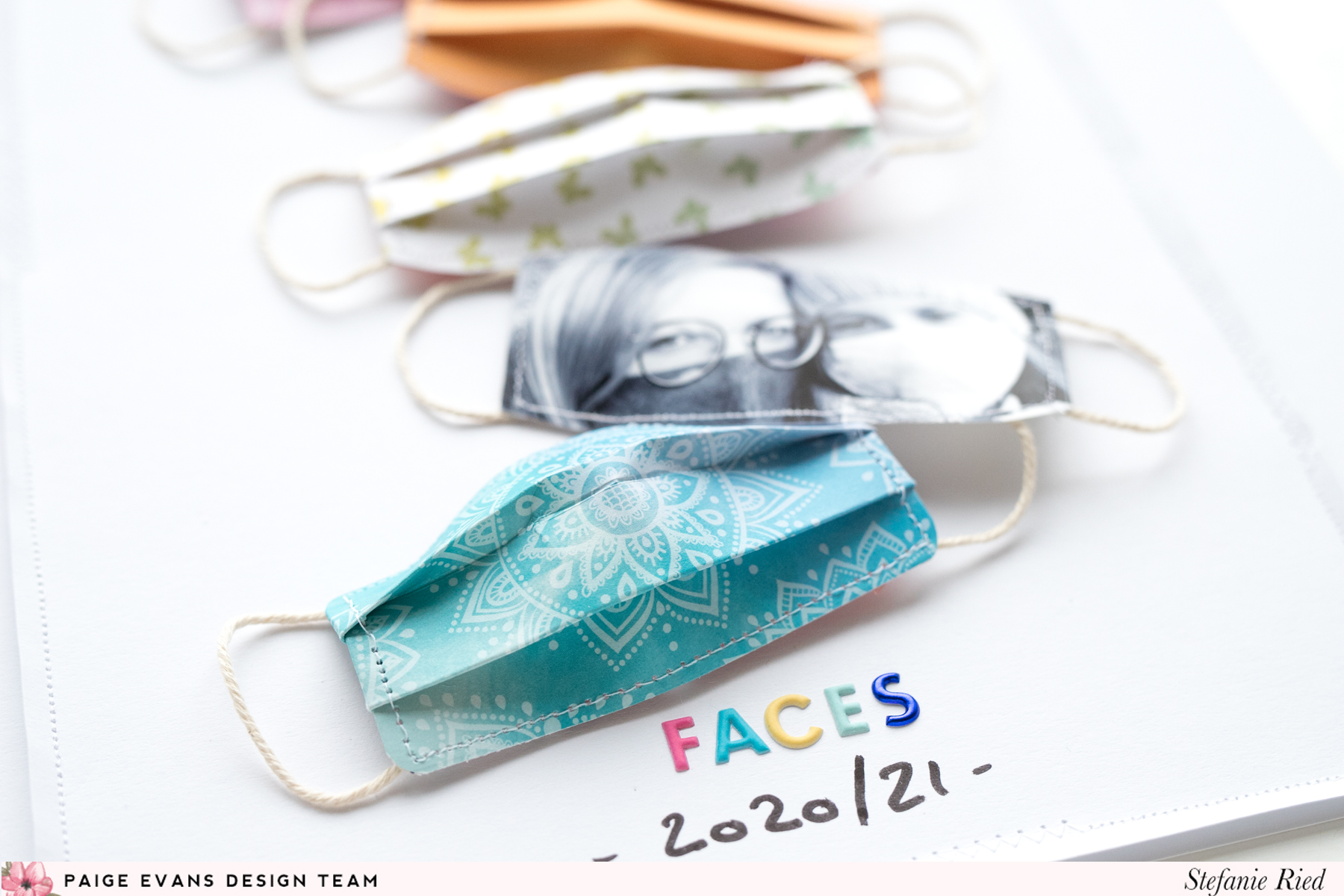 Mask Layout by Stefanie Ried | Paige Taylor Evans