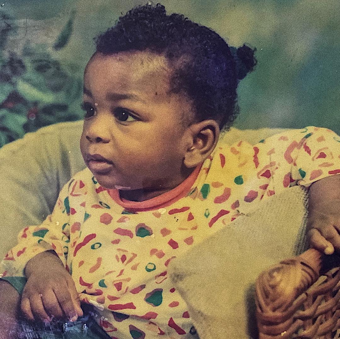 Childhood baby pictures of Fisayo Fosudo (Throwback)
