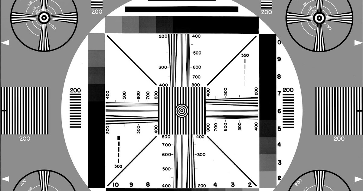 idea studio: television and video test patterns