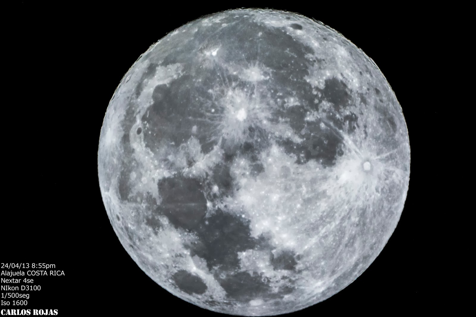 Comunidad Astronómica Aficionada Chilena: Homenaje a la Luna