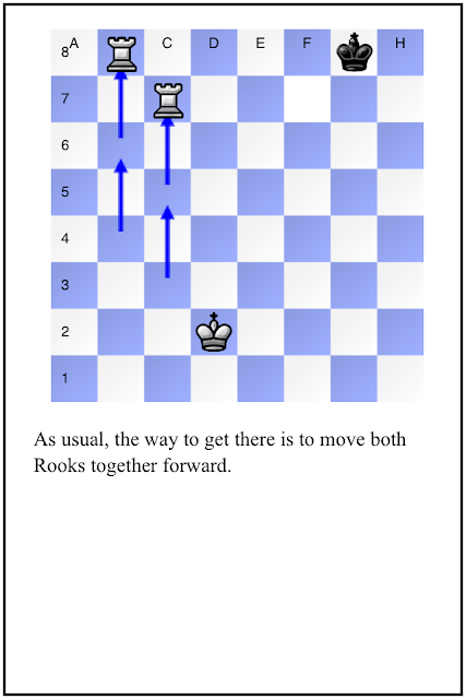 Chess Trainer blog: How to checkmate with 2 rooks