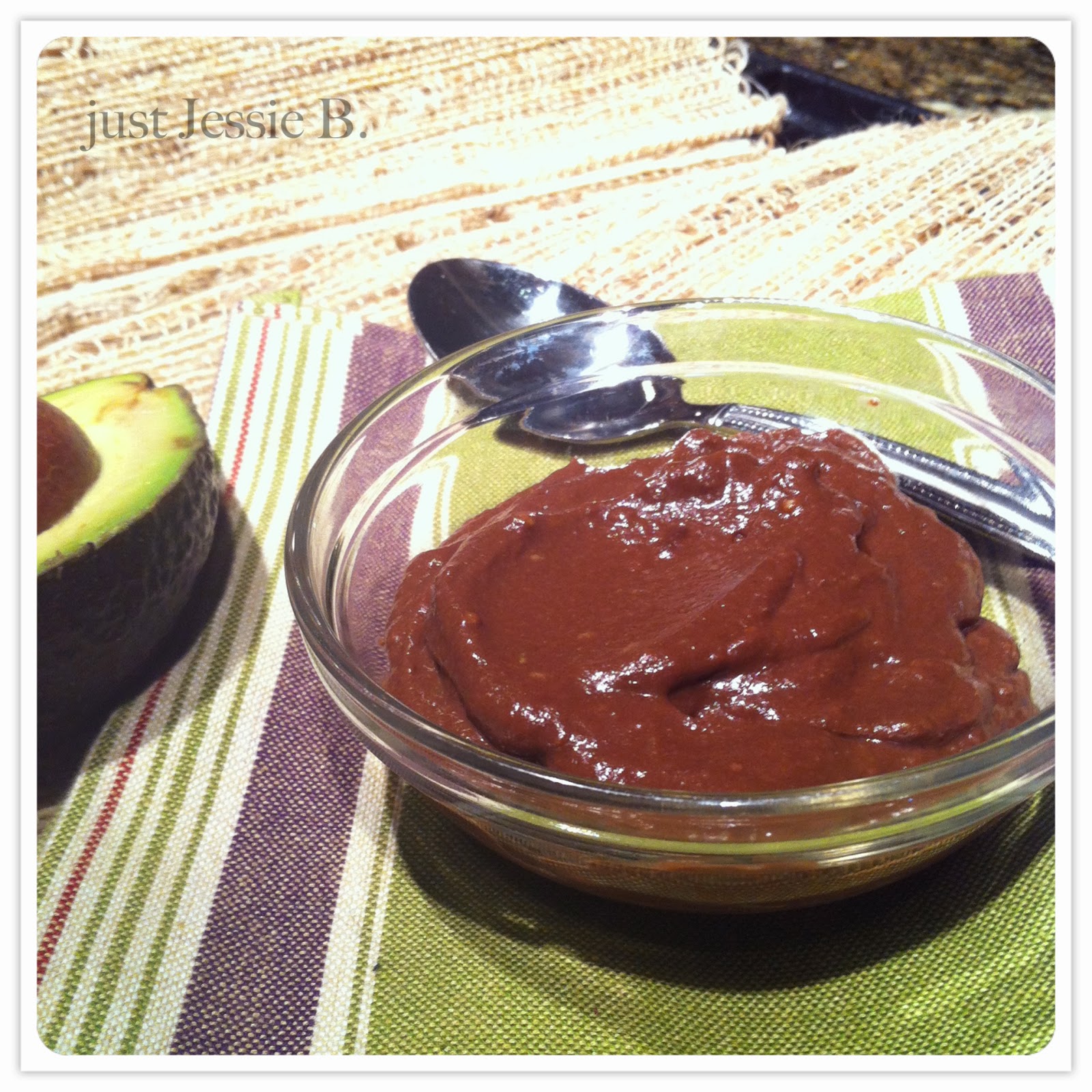 Just Jessie B: Chocolate Avocado Pudding