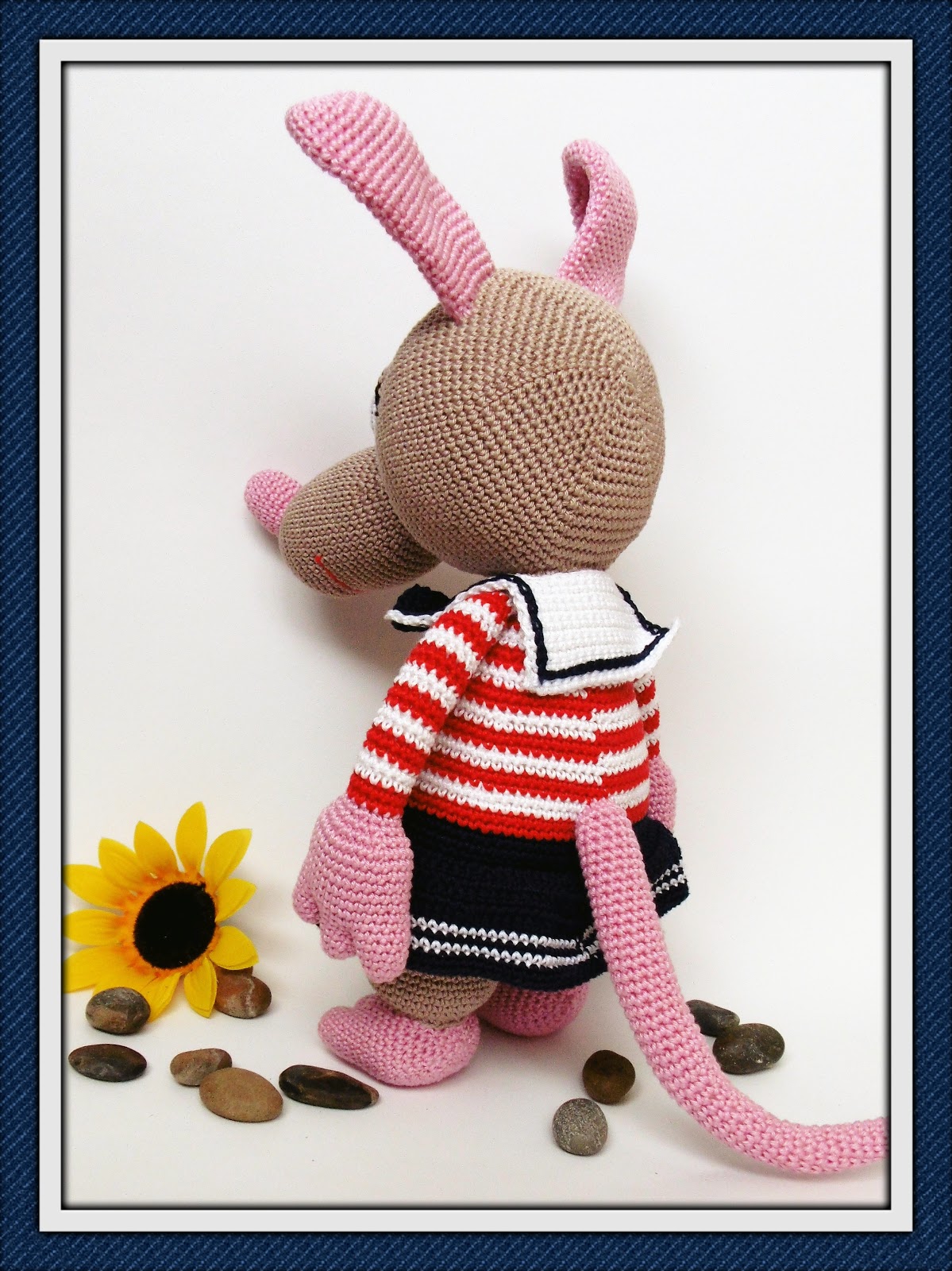 Kirju Mirju käsitöö.: Sailor Rat Boy & Girl.Meremees Rotipoiss ja tema ...