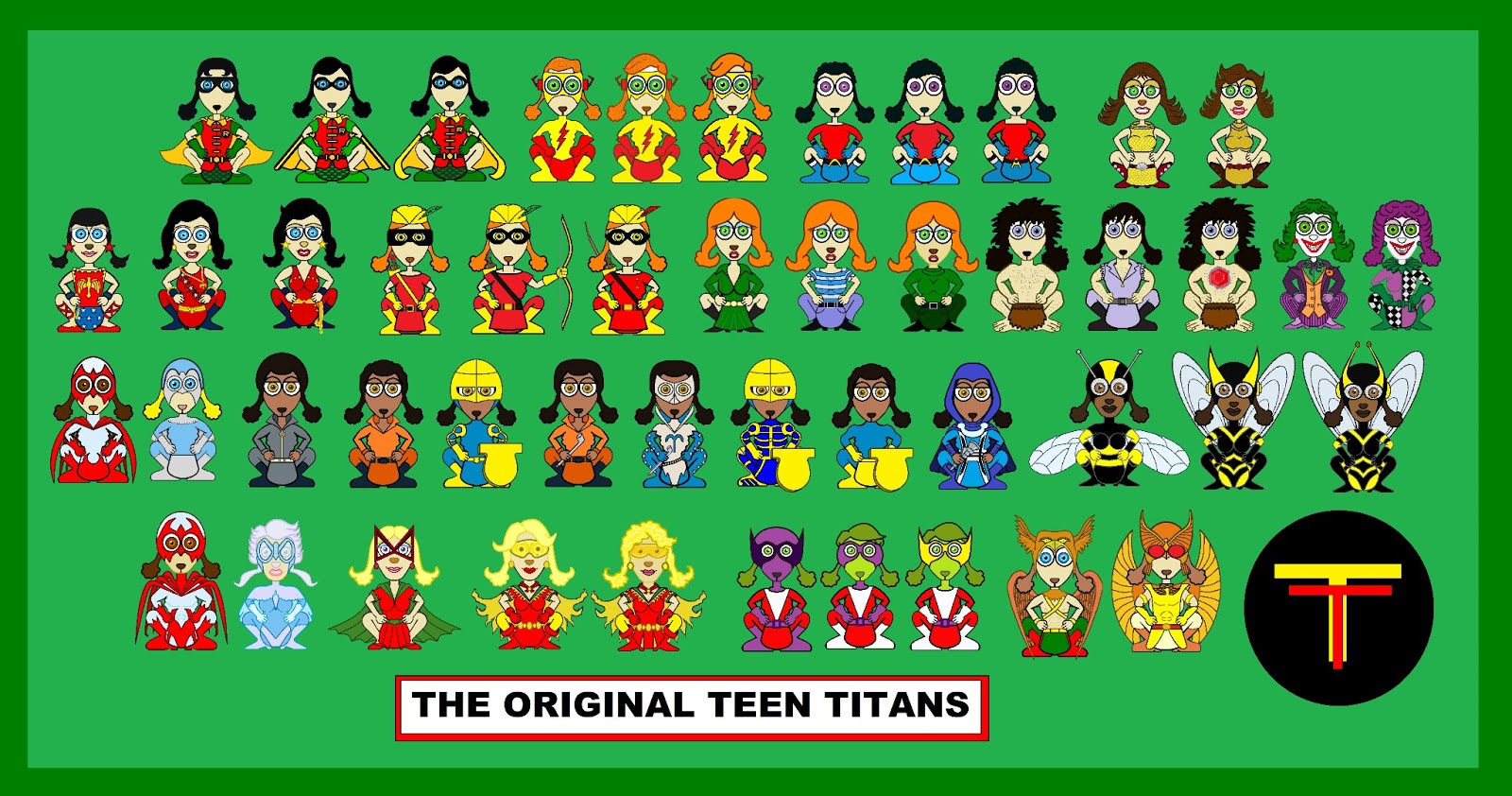 IT'S A DAWGS LIFE: THE COMPLETE LINE UP OF THE ORIGINAL TEEN TITANS