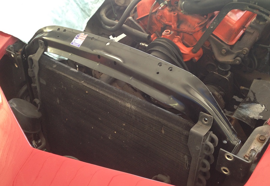 1976 Corvette Stingray: Restore, Repair, Detail: Replacing the Radiator ...
