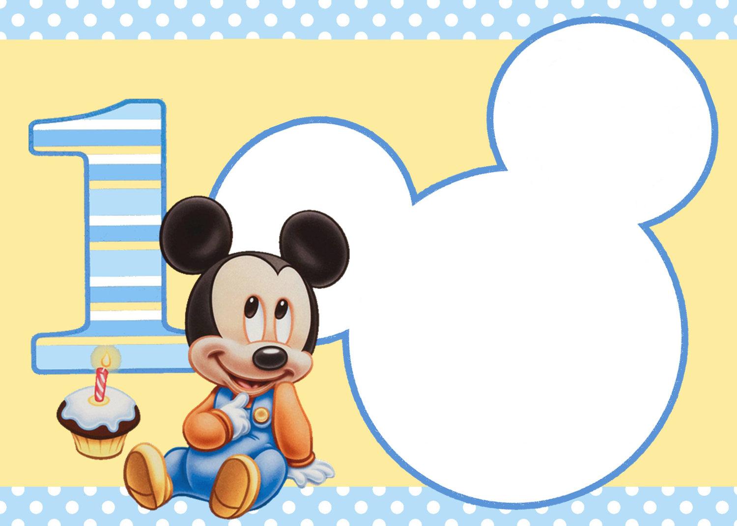La Super Mamy: Semana de cumples: Mickey Mouse Bebé