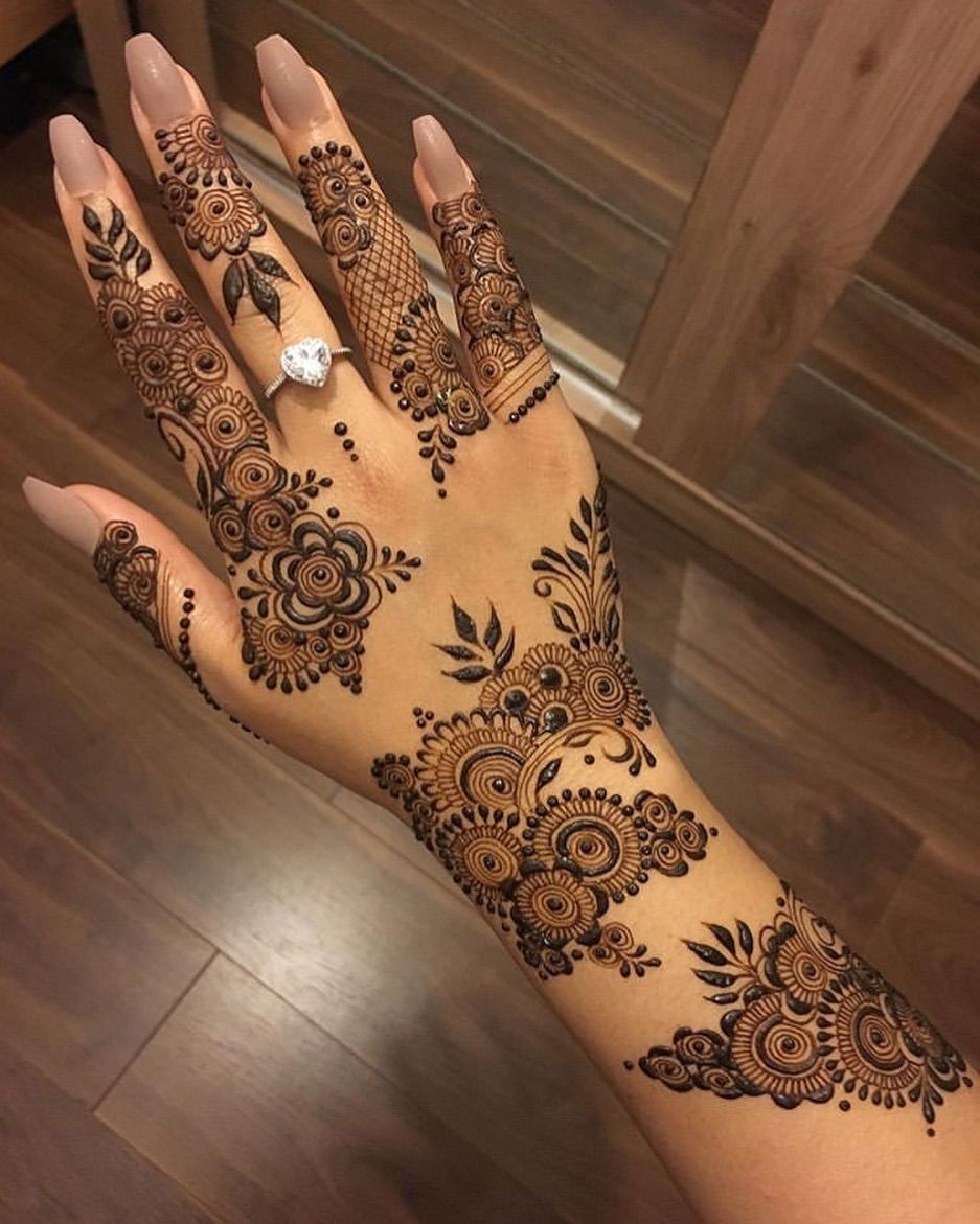 51 Beautiful designs for hands || mahndi desgins
