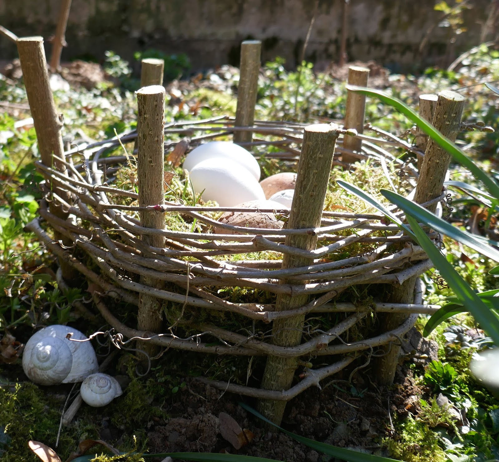 Schmiedegarten: Osternest DIY