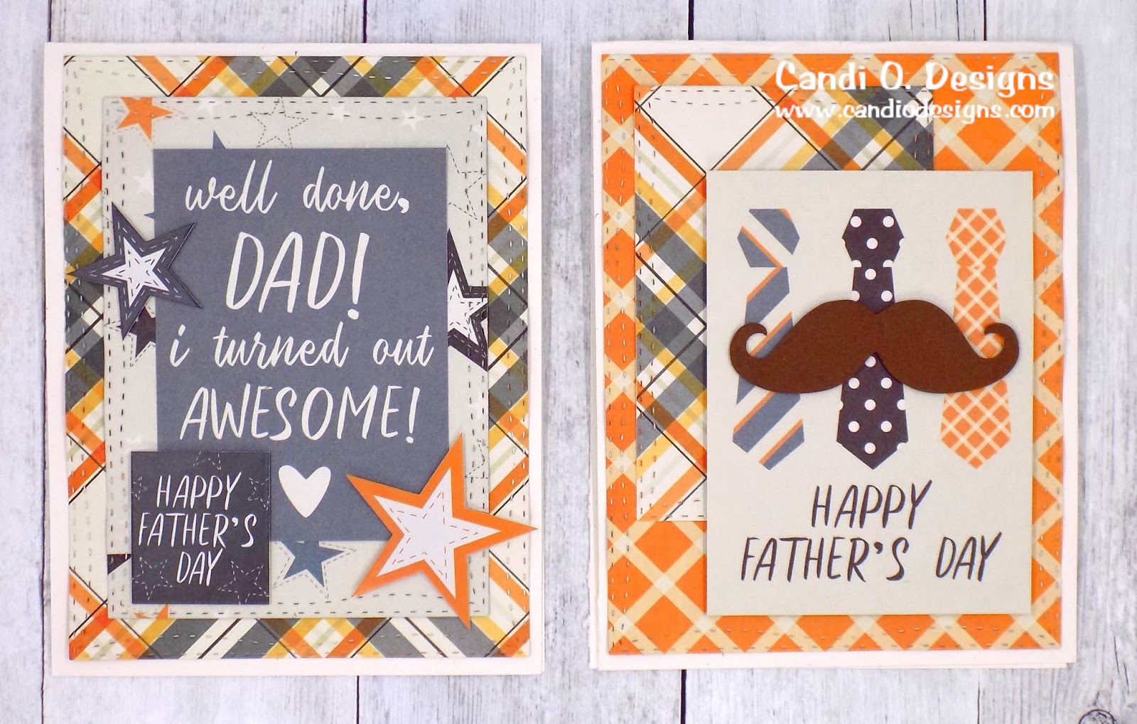 Candi O Designs: Dad Cards