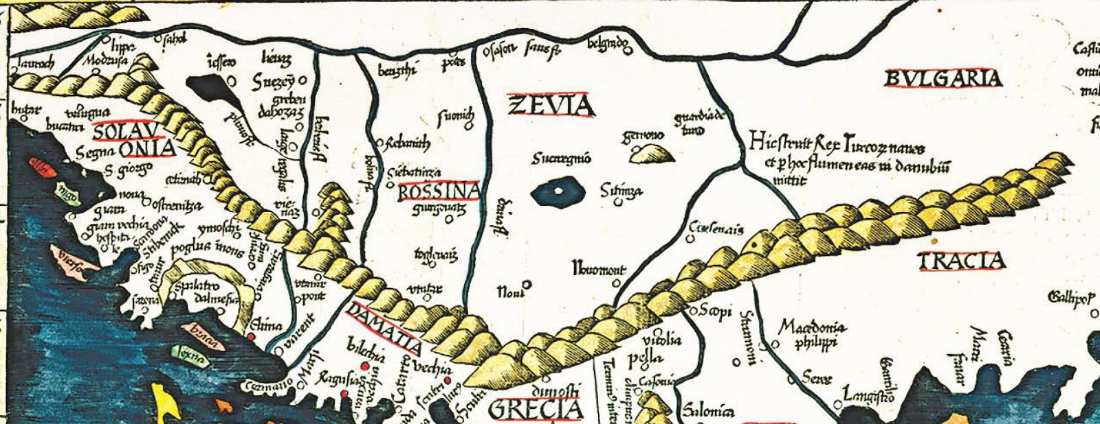 VIZCAYADO: LA GEOGRAFÍA FÍSICA DE LA PENÍNSULA BALCÁNICA