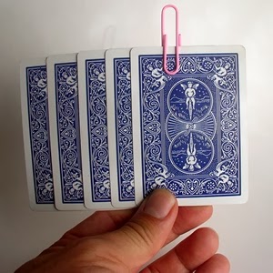 Easy card tricks: The Clipped Card