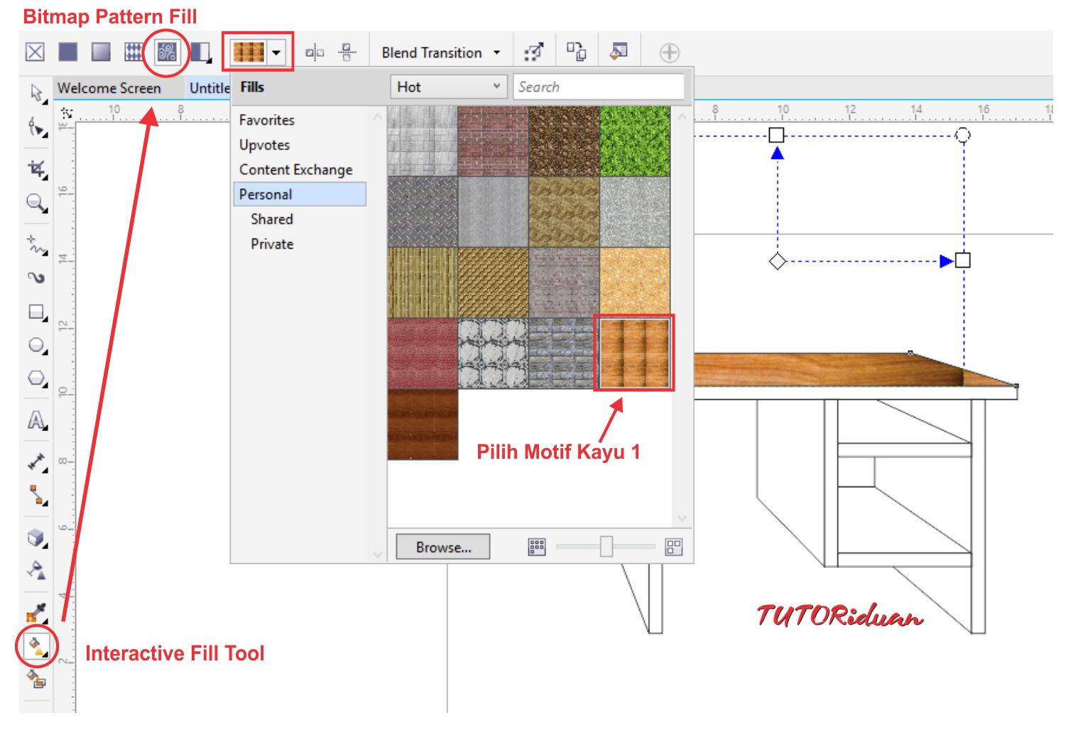 Mudahnya Menggambar 3D dengan CorelDraw - TUTORiduan.com