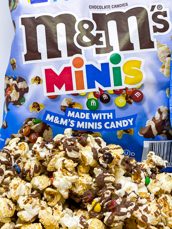 Tales of the Flowers: Candy Pop M&Ms Minis Popcorn taste test