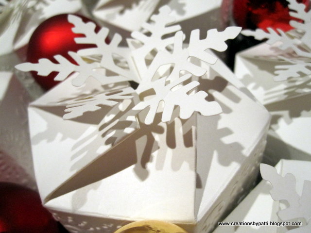 Creations by Patti: Snowflake Twisted Box