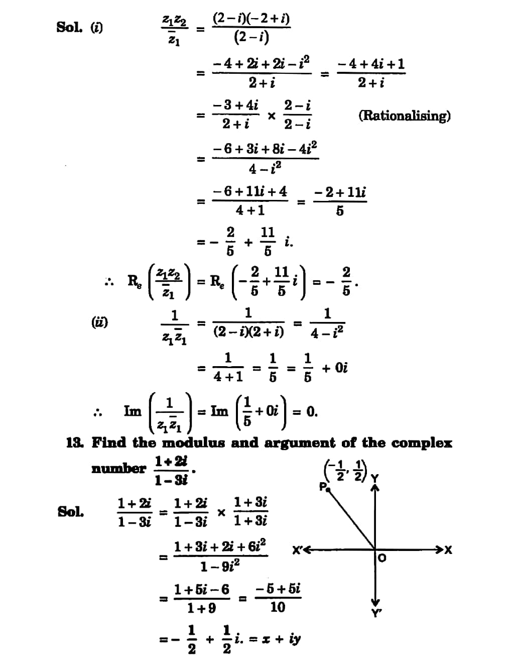 Complex numbers class 11 math - Studypur