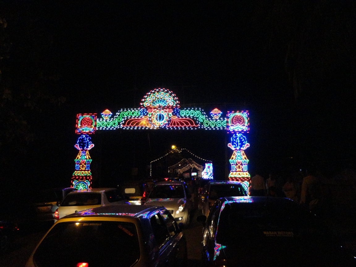 DURGA PUJO ICL COLLEGE VASHI