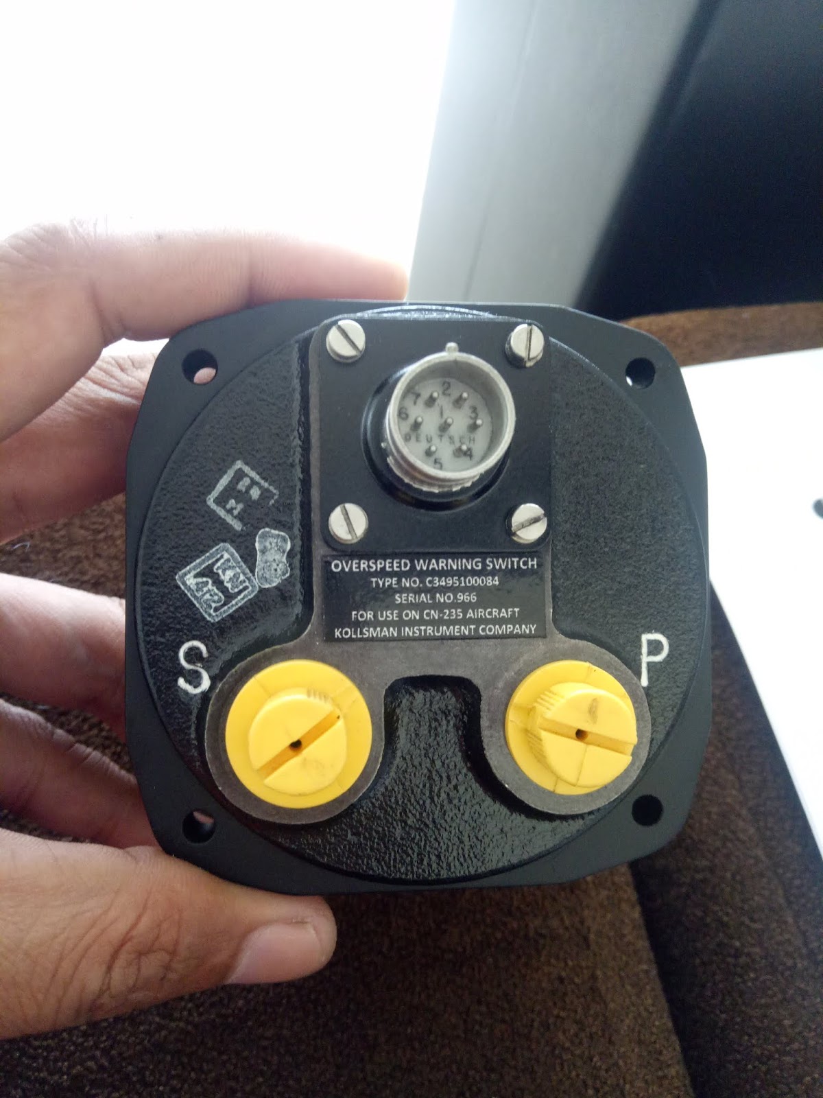 PN. C3495100084 OVERSPEED WARNING SWITCH