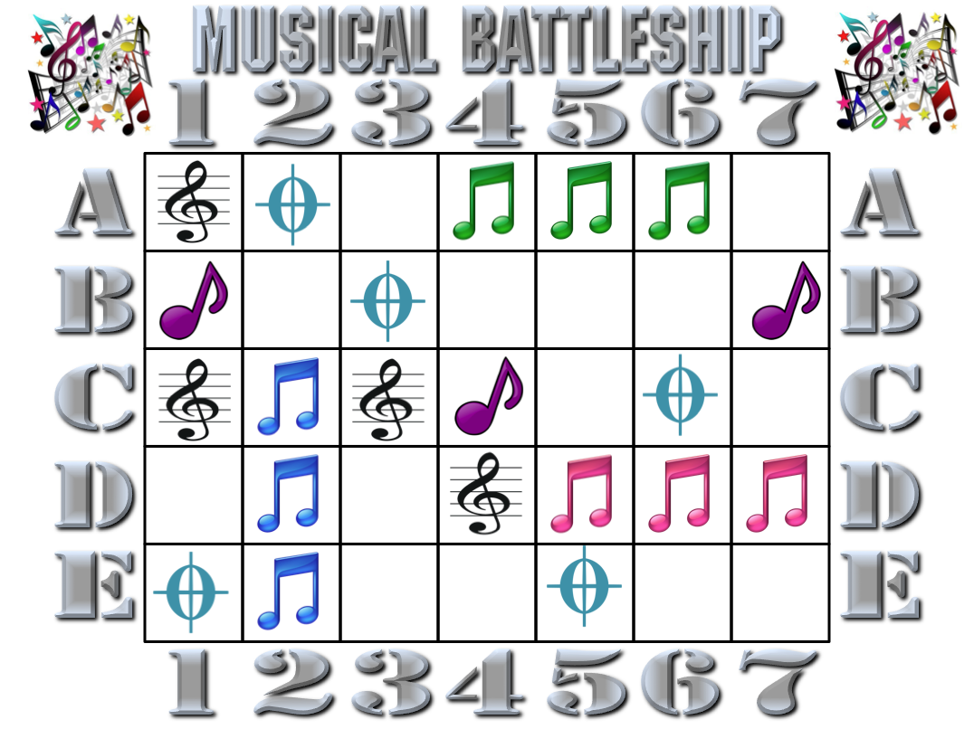 In the Leafy Treetops the Birds Sing "Good Morning": MUSICAL BATTLESHIP ...