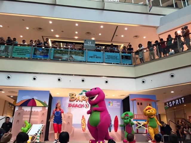 Barney's Beach Party at City Square Mall