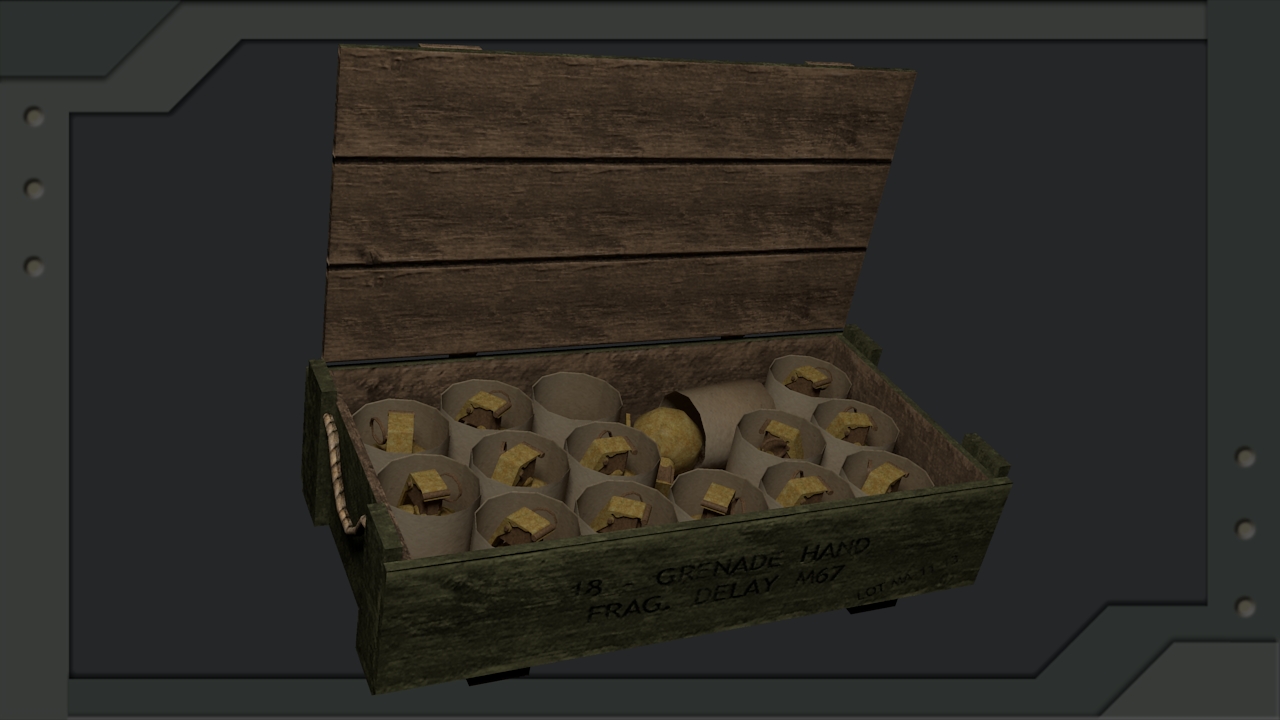 Michael Buerfeind: M67 Grenade Crate