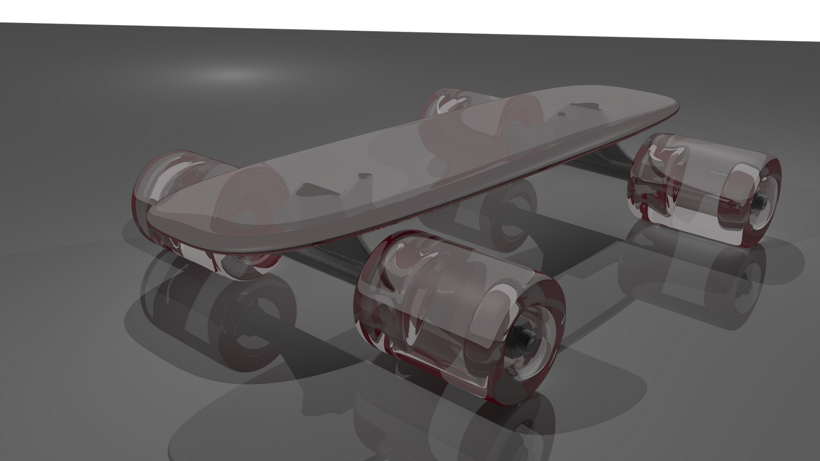 DuBoisDigital: My Acrylic Skate Board : Blender 3D