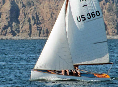Classic International 14 dinghy: USOD # 360 Sails Again