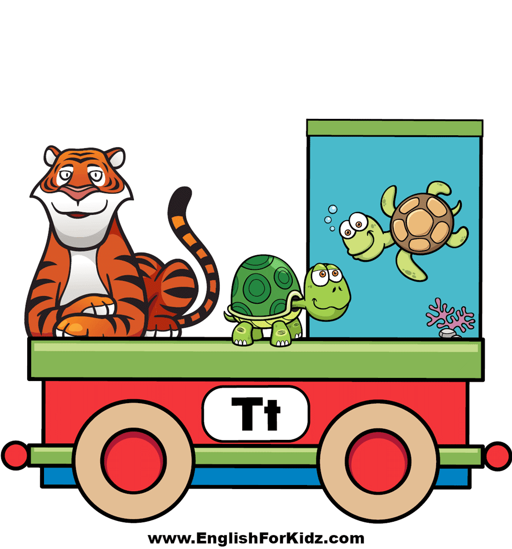 Letter T Worksheets, Flash Cards, Coloring Pages