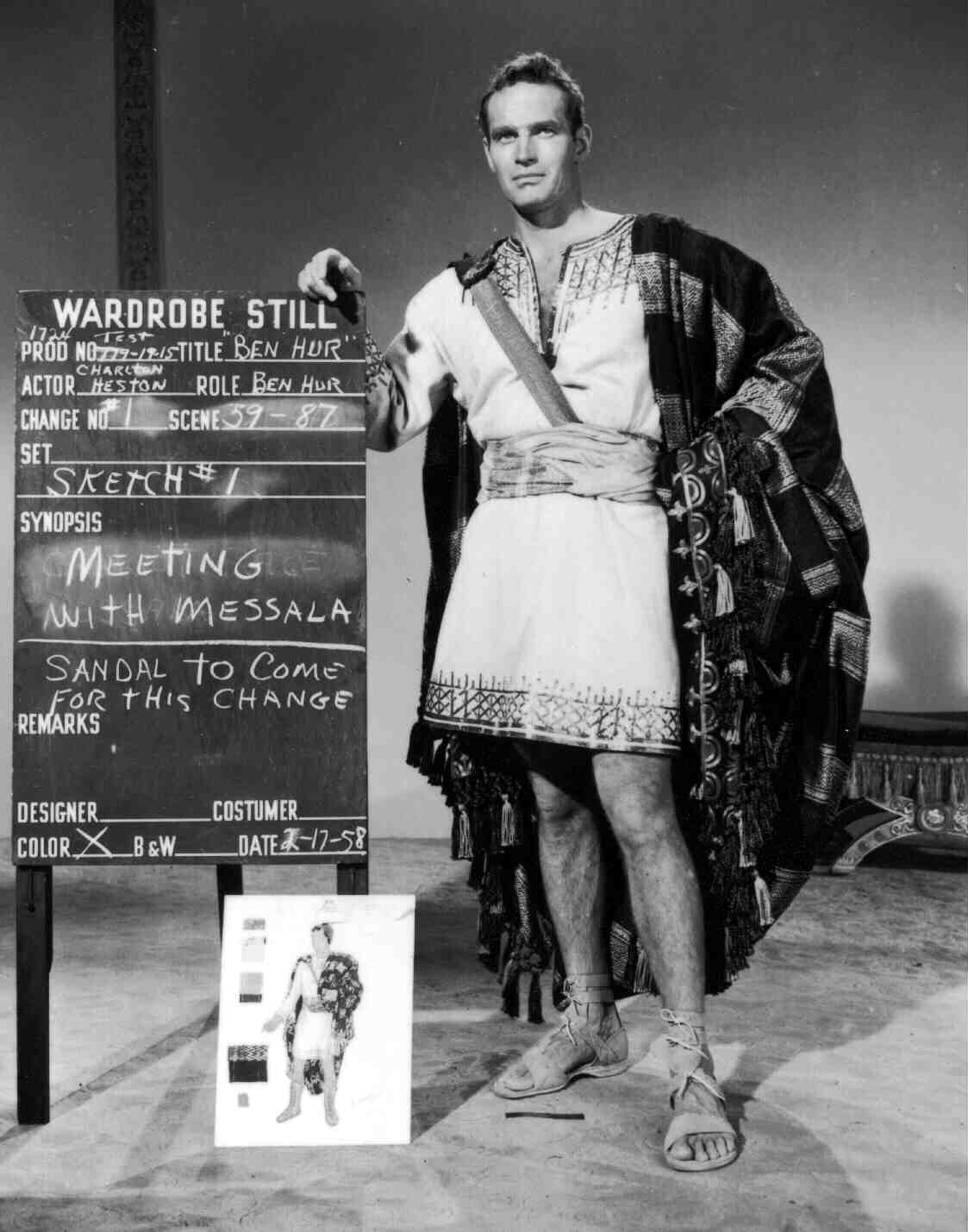 26 Behind the Scenes Photographs From the Making of the 1959 Epic "Ben ...