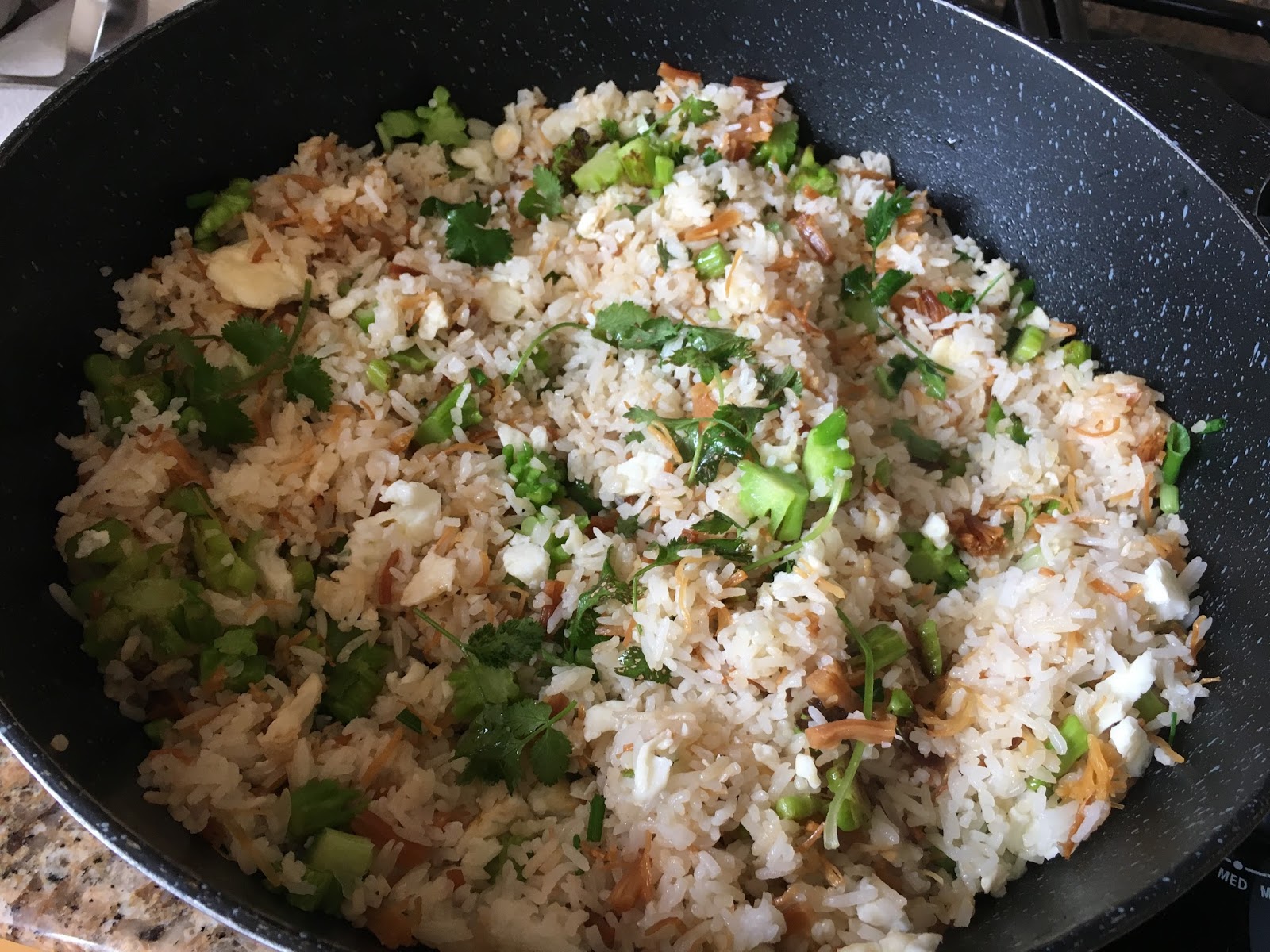 Dried Scallop Egg White Fried Rice (瑶柱旦白炒饭) | Ma Nutrition