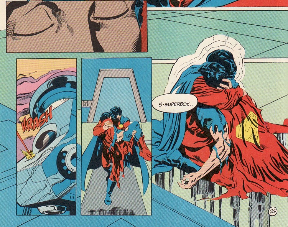 The Legion of Super Bloggers! : The Death of Superboy - What Did It All Mean?