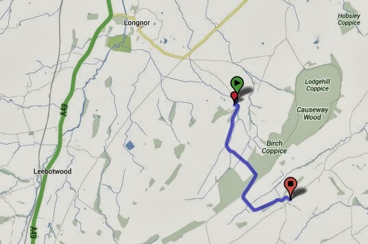 Shropshire Hills Cyclist: Lawley Tripleberg