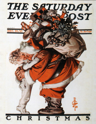 Painted Times and Illustrated Lines: Santa Claus...A Look Through Time