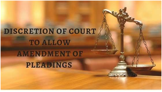 AMENDMENT OF PLEADINGS amendment-of-pleadings